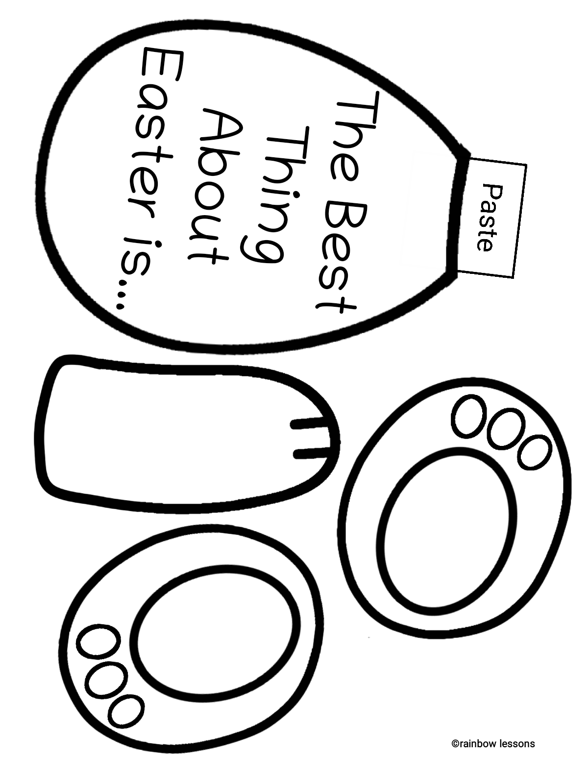 Easter Writing Craft | Easter Writing Prompts | Easter Writing ...