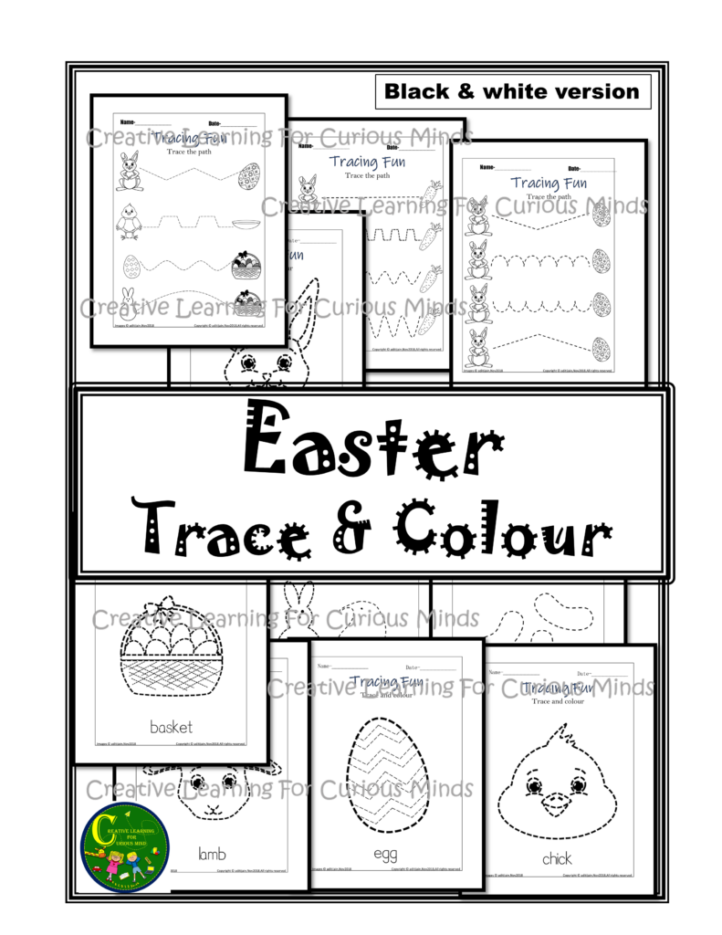 Easter Sudoku Easy B&W | Made By Teachers