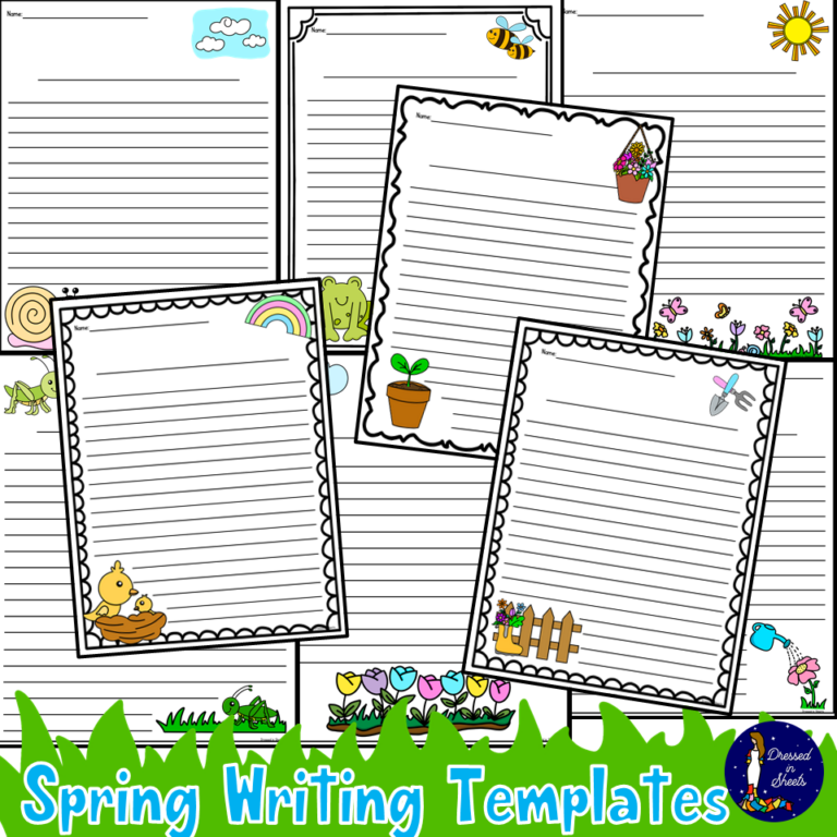 Spring Writing Templates - Made By Teachers