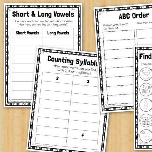 SUMMER Write the Room and Word Wall Vocabulary Cards | Made By Teachers