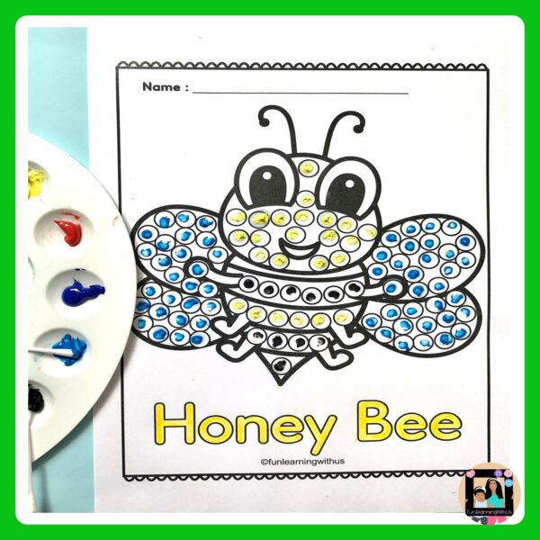 Spring Q-Tip Painting Activity | Made By Teachers