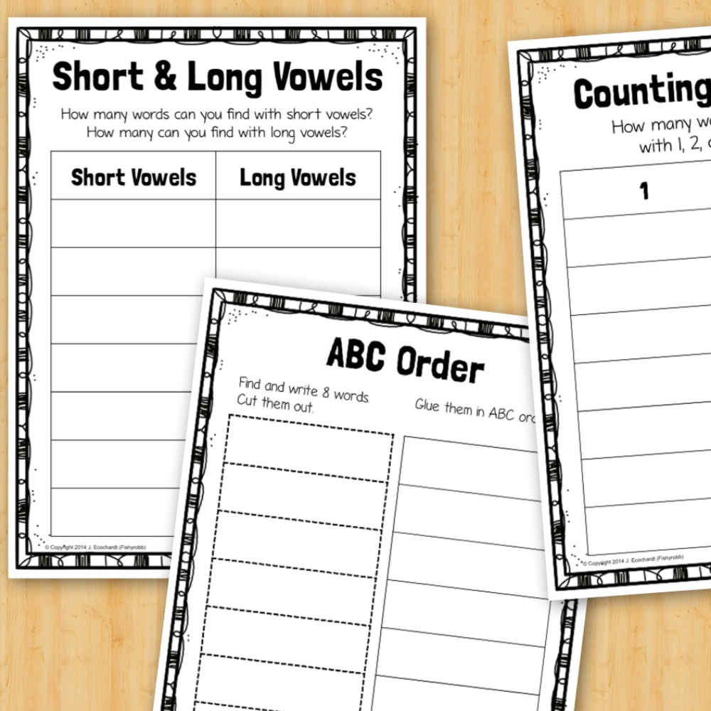 WINTER Write the Room Activities + Vocabulary Word Wall Cards - Made By ...