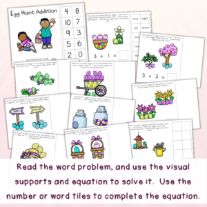 Easter Adapted Books for April - Made By Teachers