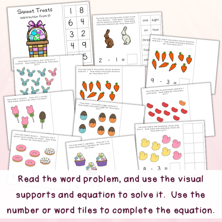 Easter Adapted Books for April - Made By Teachers