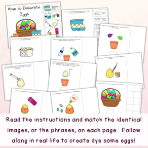 Easter Adapted Books for April - Made By Teachers