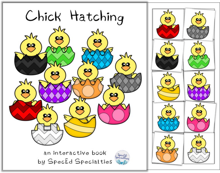 Easter Adapted Books for April - Made By Teachers