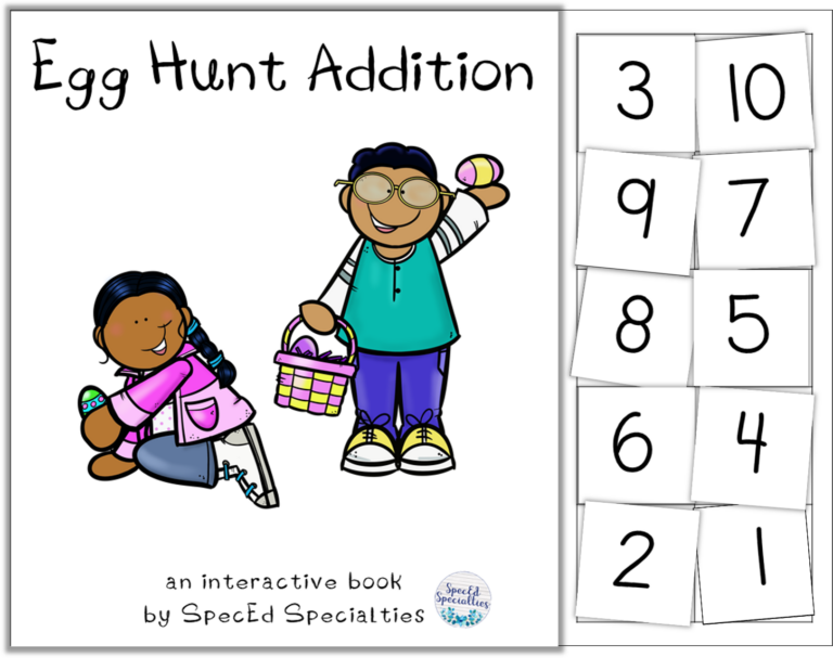 Easter Adapted Books for April - Made By Teachers