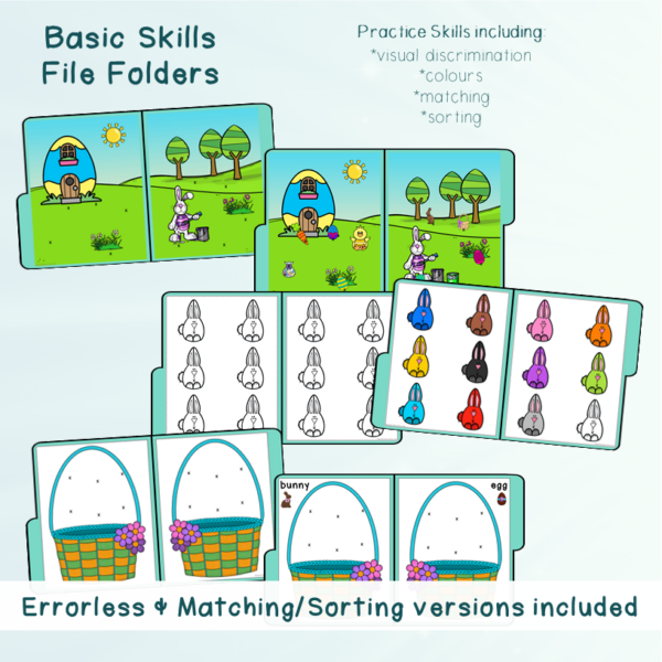 April Easter Adapted Resources BUNDLE - Made By Teachers