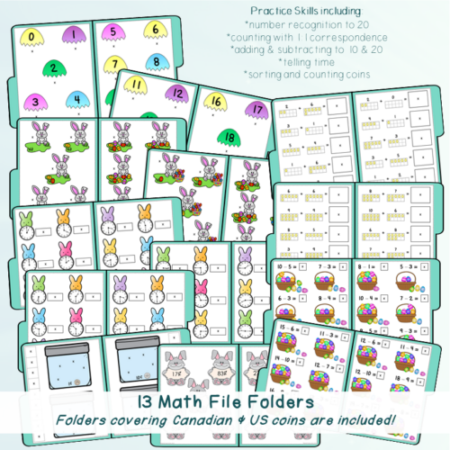 April Easter Adapted Resources BUNDLE | Made By Teachers