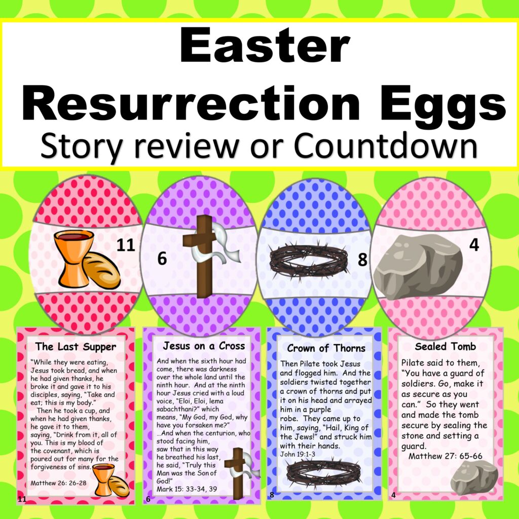Easter Resurrection Eggs - Made By Teachers