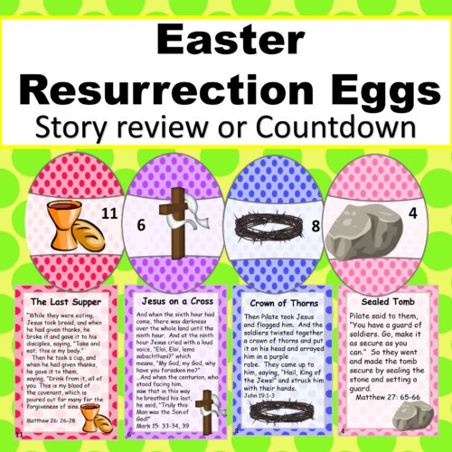 Easter Resurrection Eggs - Made By Teachers