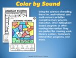 Phonics Sound Coloring Sheets for Phonemic Awareness - Made By Teachers