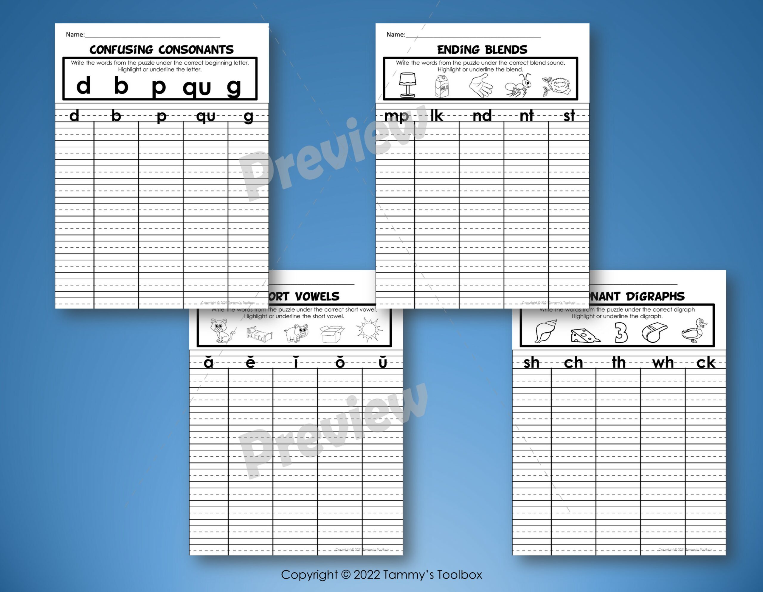 Phonics Sound Coloring Sheets for Phonemic Awareness | Made By Teachers