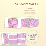 June Summer Ice Cream Task Boxes - Made By Teachers