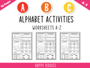 Alphabet Activities: Worksheets A-Z - Made By Teachers