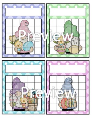 Easter Gnome Sticker Charts - Made By Teachers