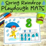 Spring Math Task Cards Bundle, Number Counting, Shapes, Colors, Mats ...