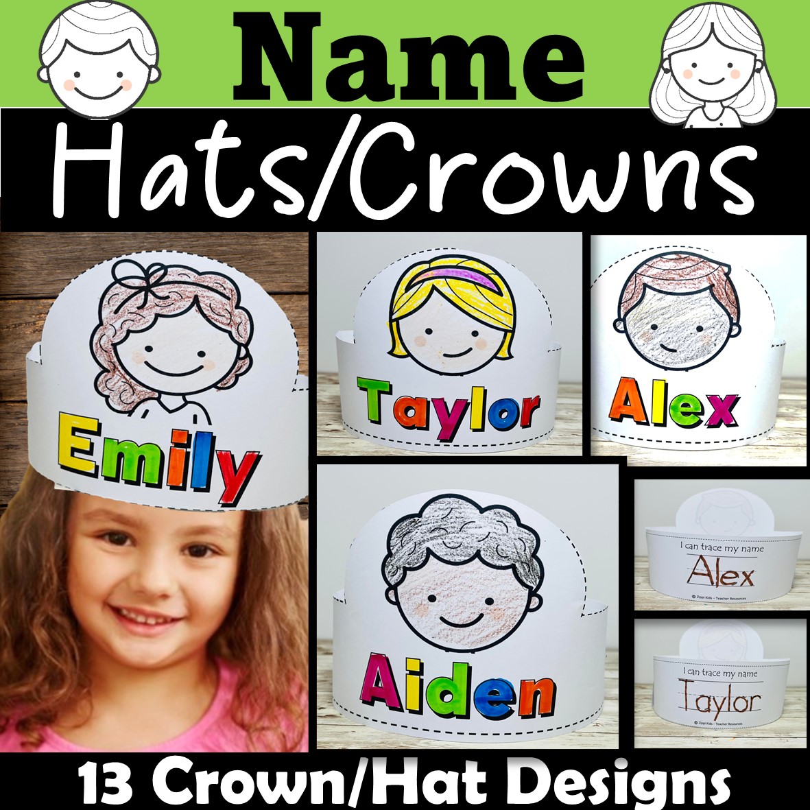 Rainbow Hat Crown, St. Patrick's Day Craft - Made By Teachers