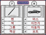 Korean Task Cards - Everyday Objects - Made By Teachers