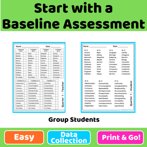 Decoding Multisyllabic Word Lists | Multisyllable Word Games Bundle ...