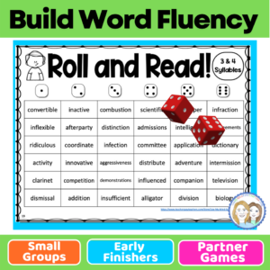 Decoding Multisyllabic Word Lists | Multisyllable Word Games Bundle ...