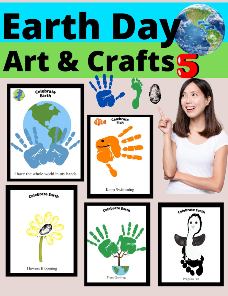Earth Day Art Craft Student Activity Lesson, Personalize Celebrate ...