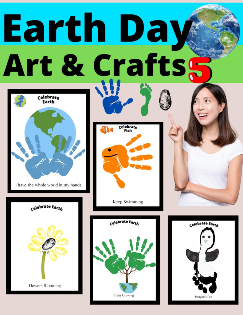 Earth Day Art Craft Student Activity Lesson, Personalize Celebrate ...