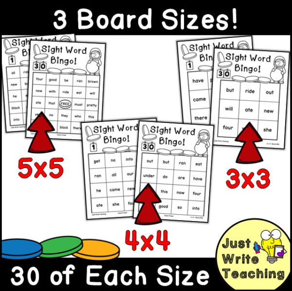 Sight Word Bingo - Dolch Primer | Made By Teachers