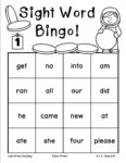 Sight Word Bingo - Dolch Primer | Made By Teachers