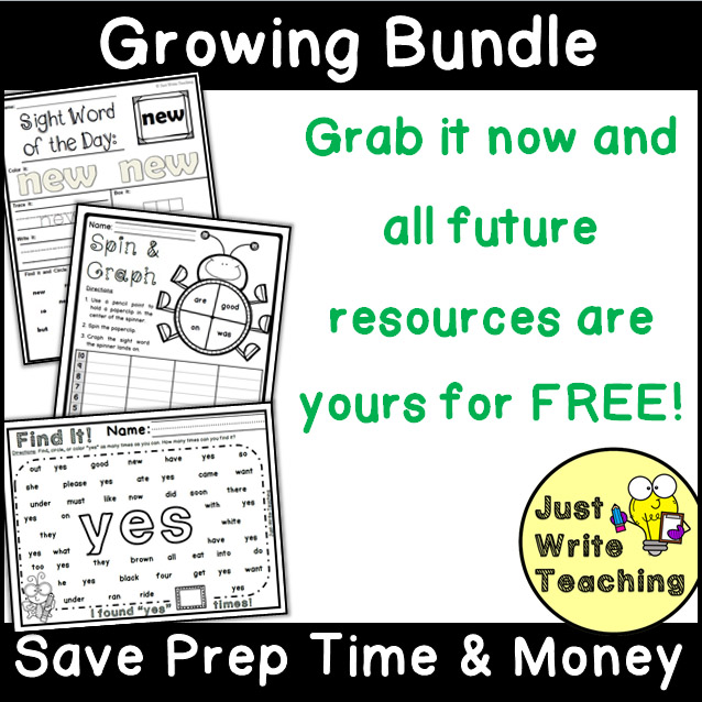 Sight Word Centers Dolch Primer Bundle - Made By Teachers