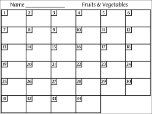 Spanish Task Cards - Fruits & Vegetables | Made By Teachers