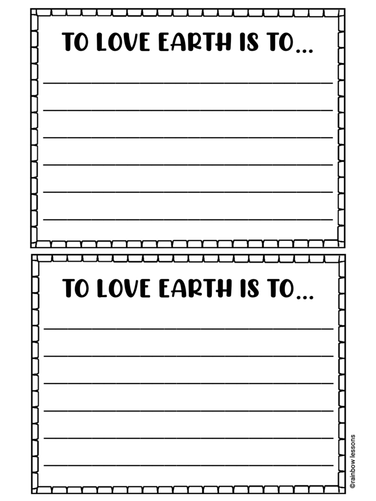 Earth Day Writing Prompts | Earth Day Crafts | Earth Day Activities ...