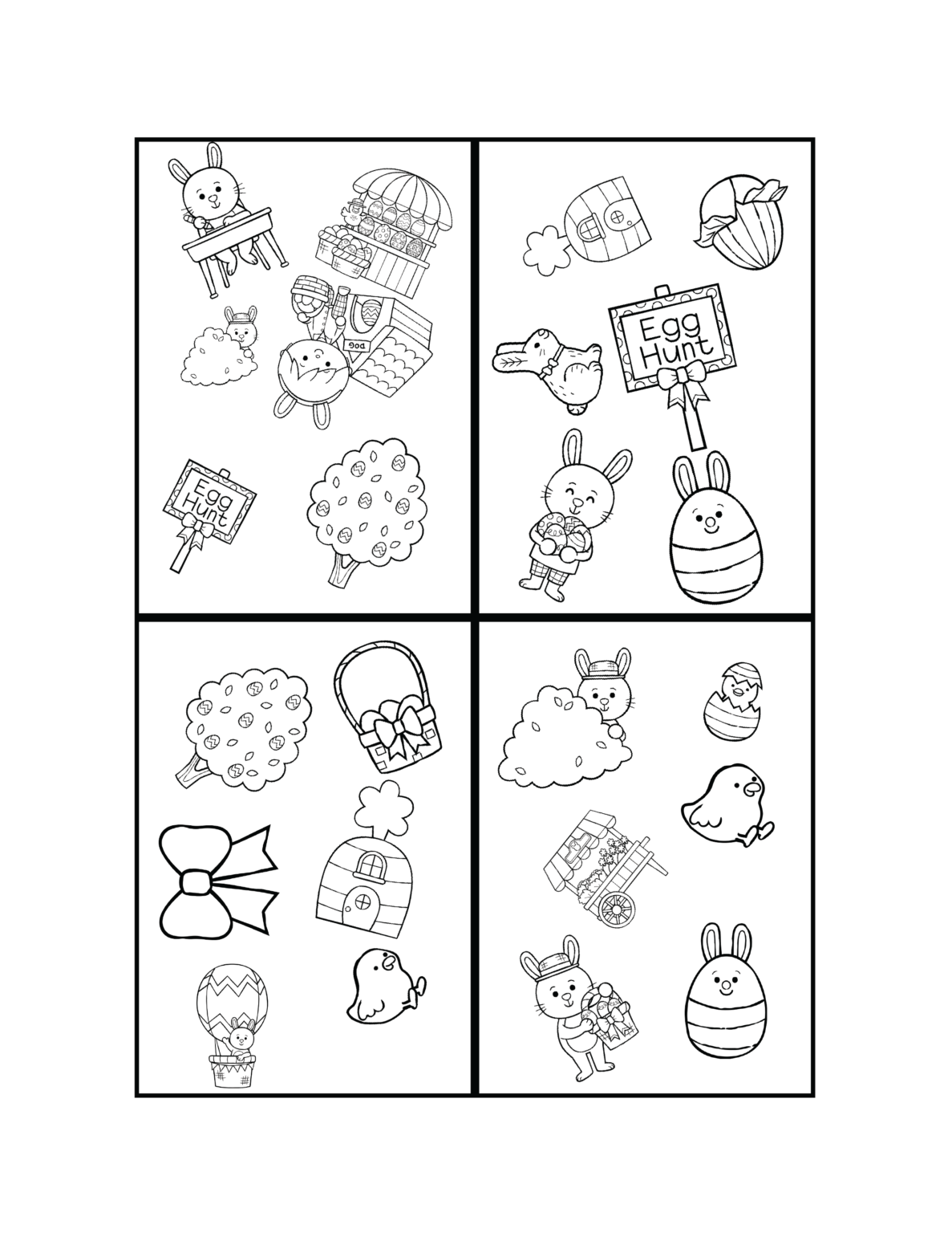 Easter Find it Fast Card Game | Made By Teachers