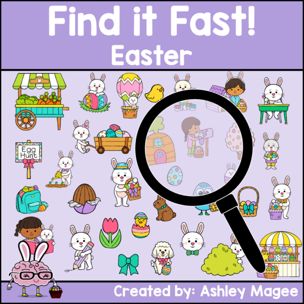 Easter Find it Fast Card Game | Made By Teachers