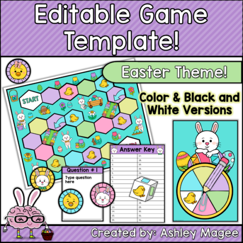 Easter Editable Game Template | Made By Teachers