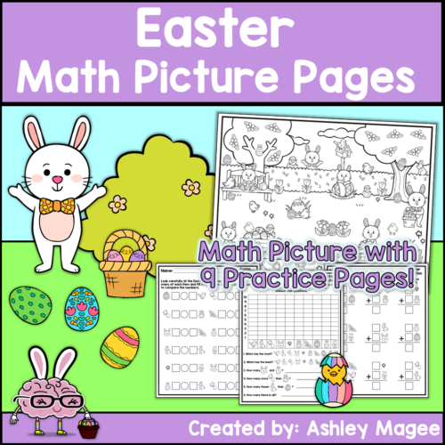 Easter Math Picture Pages | Made By Teachers