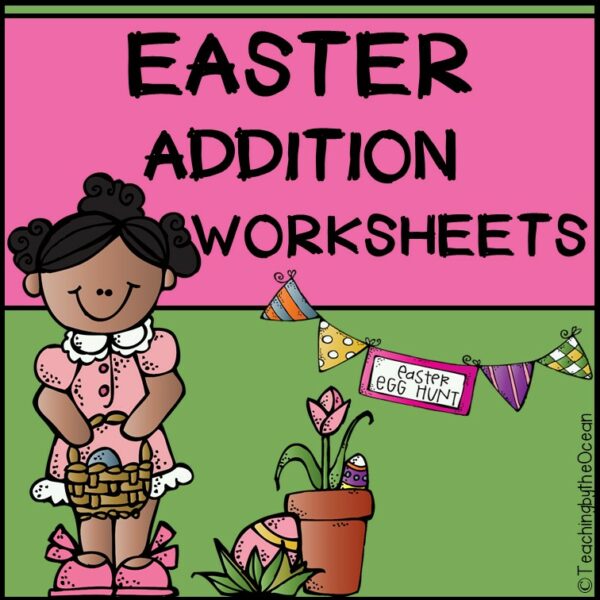 Addition to 20 Fact Fluency Worksheets - Easter Themed - Made By Teachers