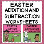 Addition and Subtraction to 20 Fact Fluency Worksheets - Easter | Made ...