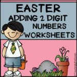 Adding 2 Digit Numbers Worksheets - Easter - Made By Teachers