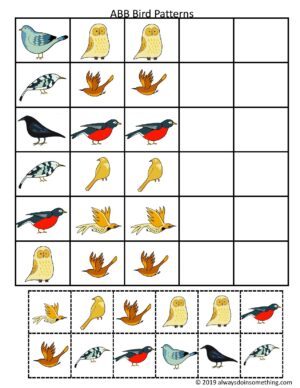 Bird Patterns Worksheets - Made By Teachers