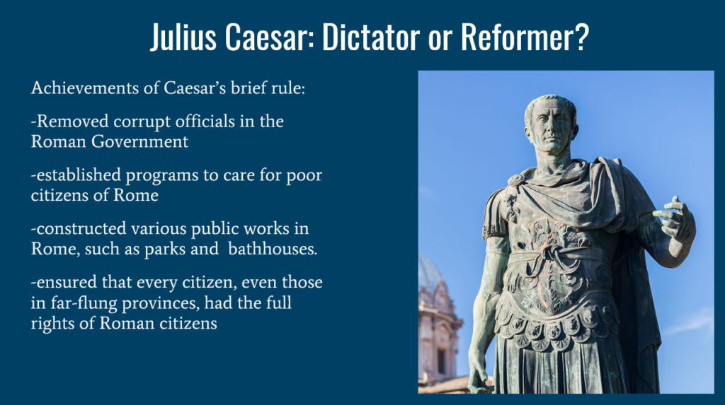 Julius Caesar PowerPoint - Background and Characters (with speaker ...