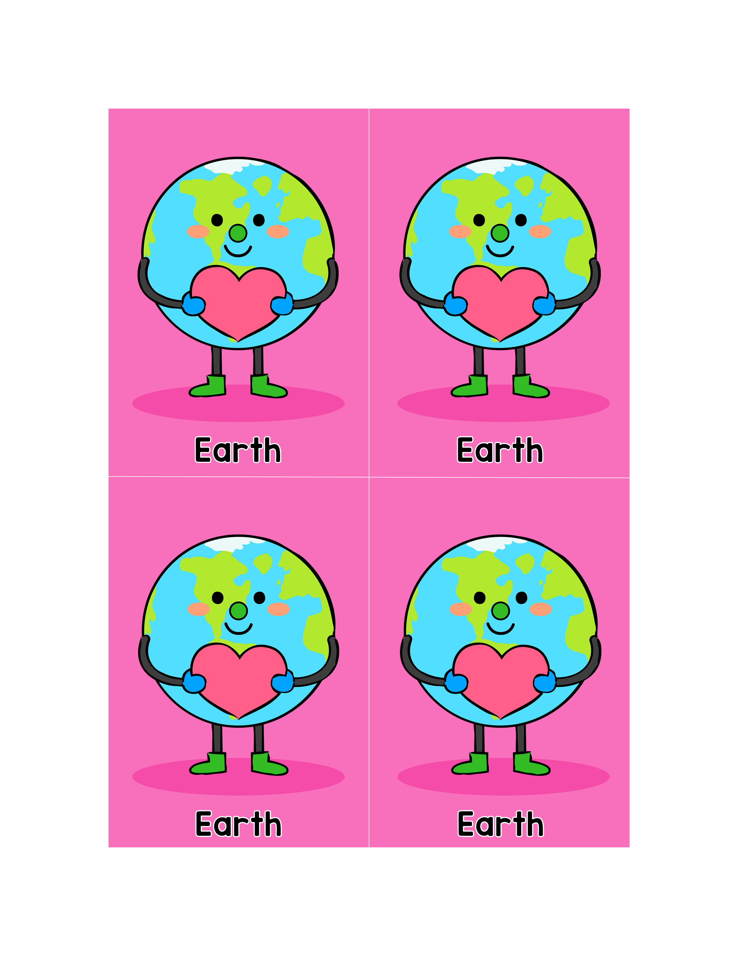 Earth Day Holiday Fun Go Fish Game - Themed Game | Made By Teachers