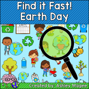 Earth Day Find it Fast Card Game | Made By Teachers