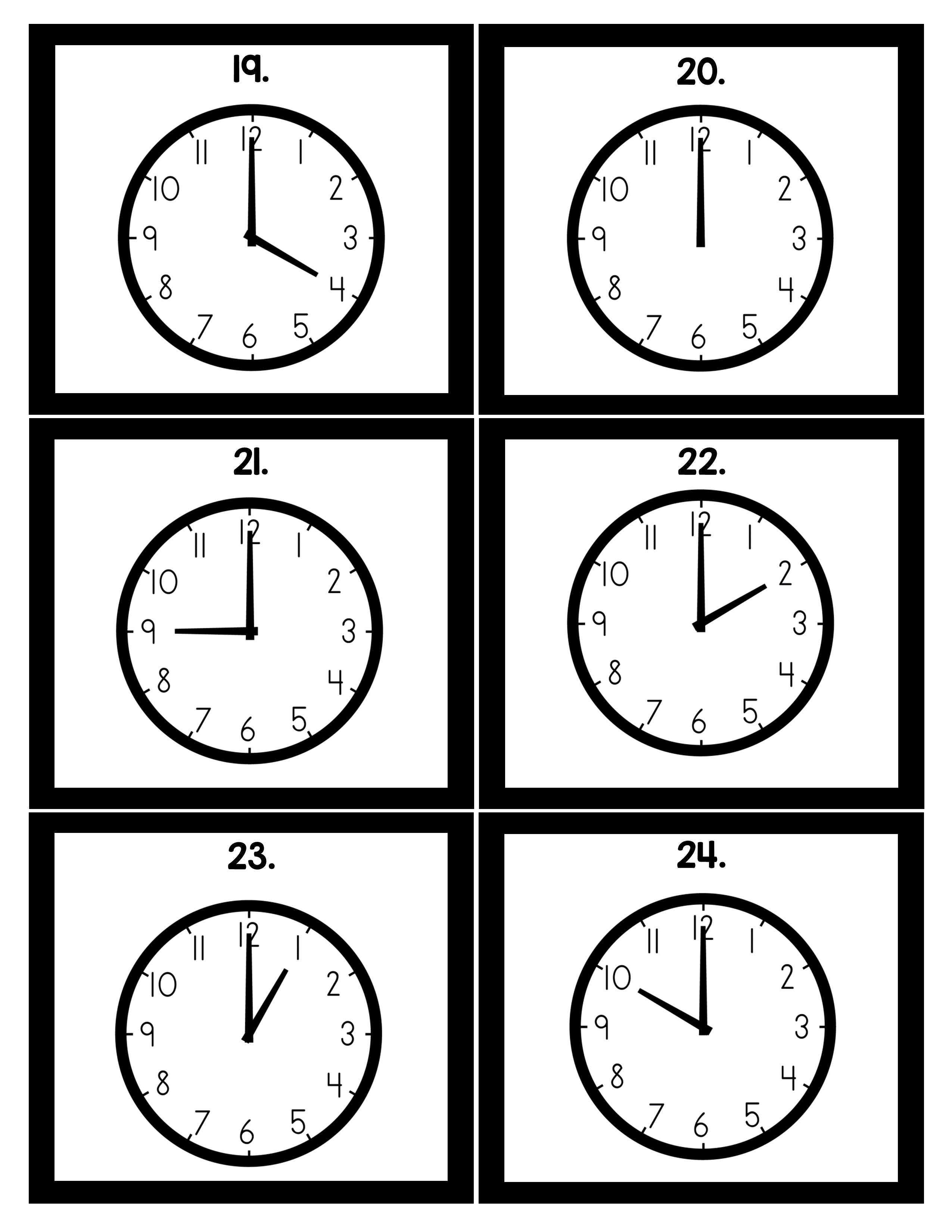 Math Scoot! Time to the Hour (Reading an Analog clock) | Made By Teachers