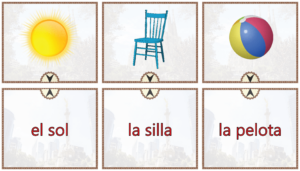 Spanish Match & Task Cards - Everyday Objects Bundle - Made By Teachers