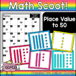 Math Scoot! Place Value to 50 - Made By Teachers