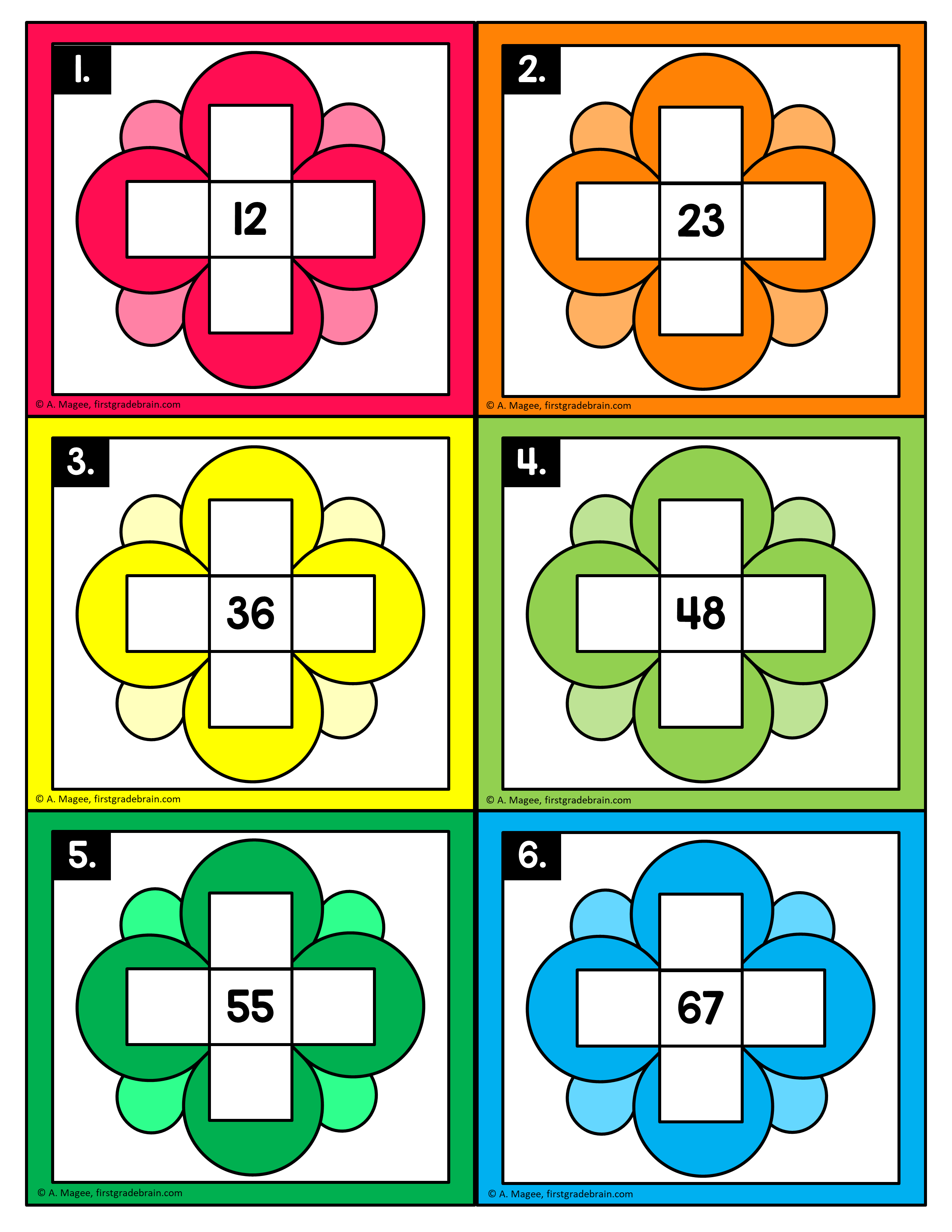 Math Scoot! 1 More, 1 Less and 10 More, 10 Less - Made By Teachers