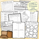 Travel Journal for Summer and School Vacations - Made By Teachers