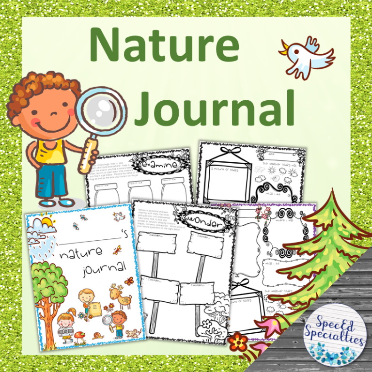 Nature Journal for Outdoor Exploration and Summer Vacation - Made By ...