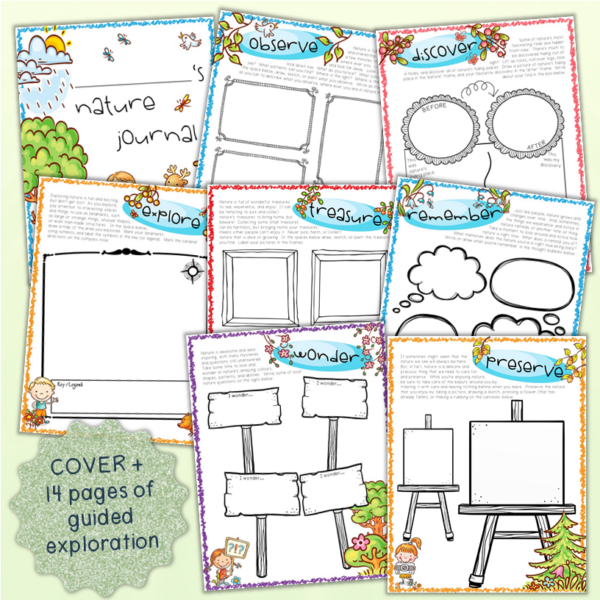 Nature Journal for Outdoor Exploration and Summer Vacation | Made By ...